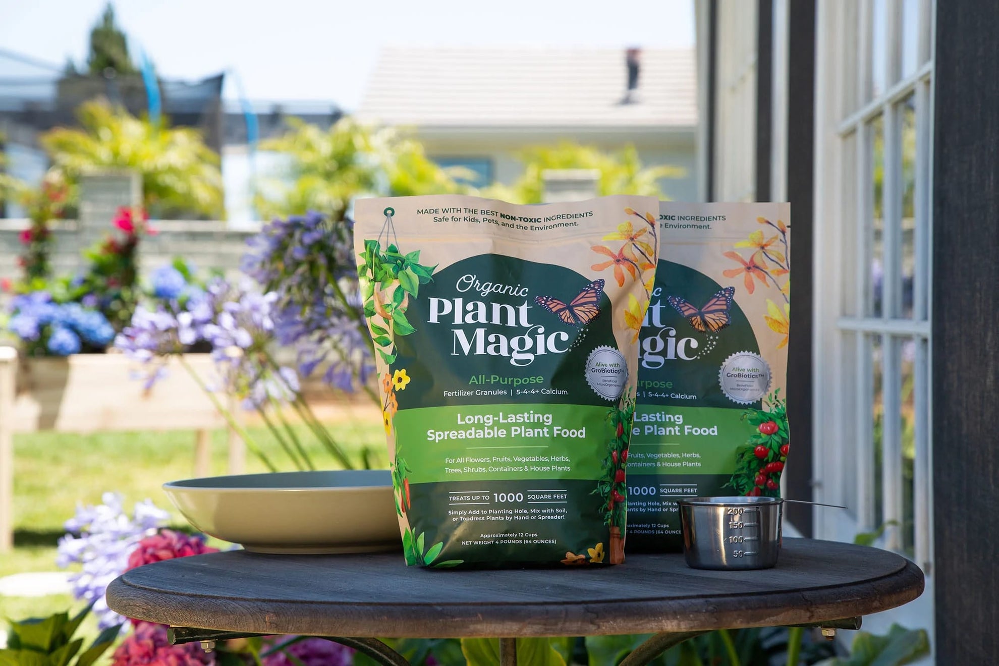 Long-Lasting Spreadable Plant Food Granules | Organic Plant Magic