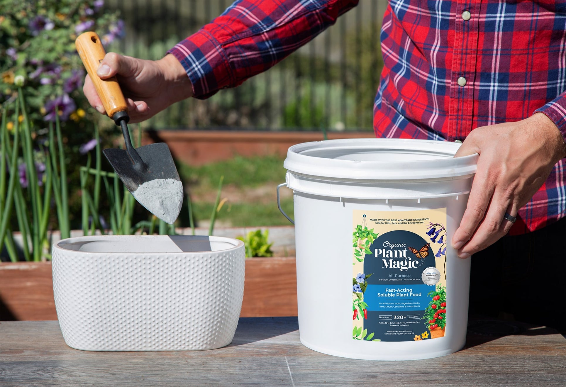 Fast-Acting Soluble Plant Food | Organic Plant Magic