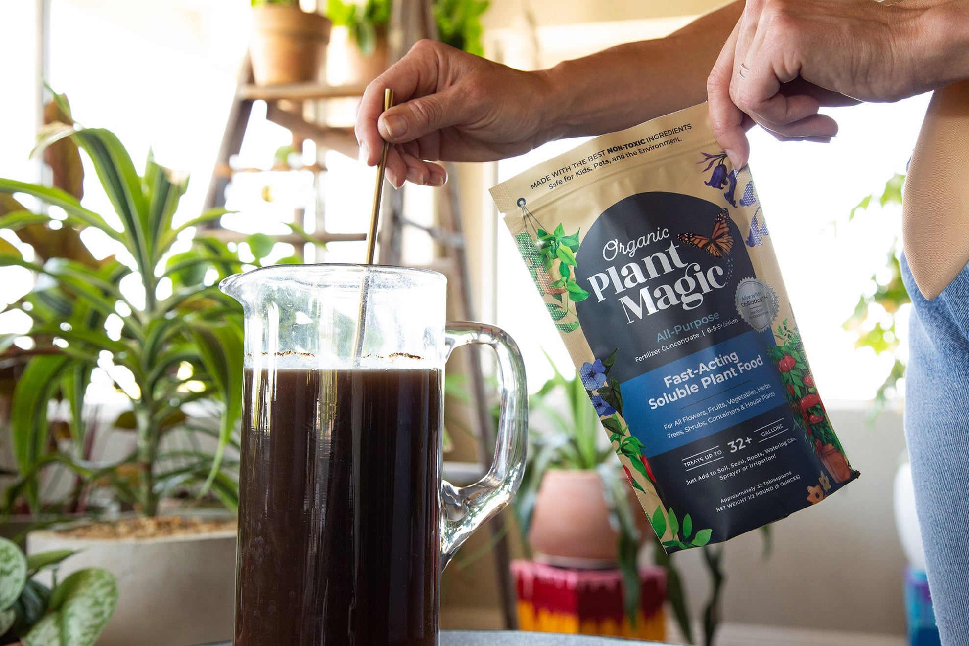 Fast-Acting Soluble Plant Food | Organic Plant Magic